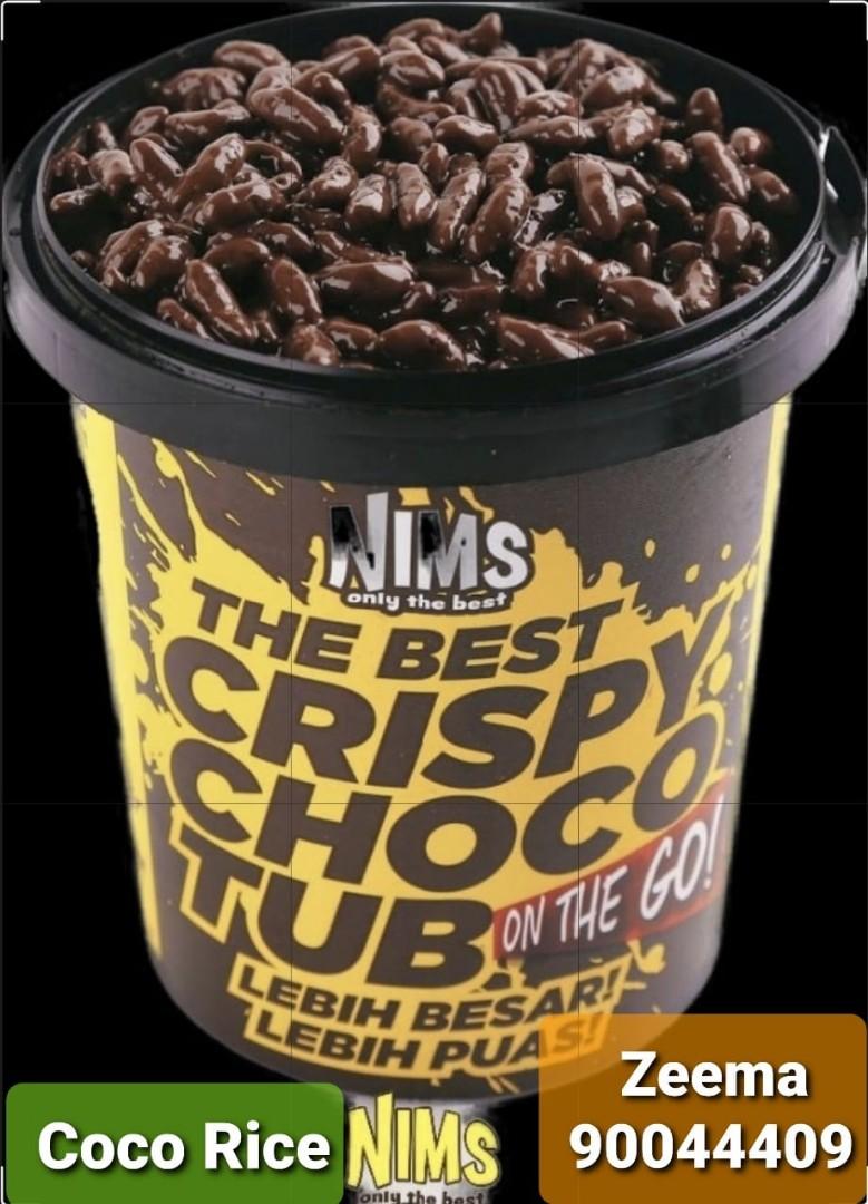 Crispy Choco Tub, Food & Drinks, Gift Baskets & Hampers on Carousell