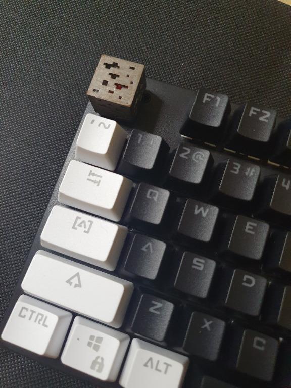 Custom Keycaps Keyboard Stone Minecraft Red Mechanical Switches ...