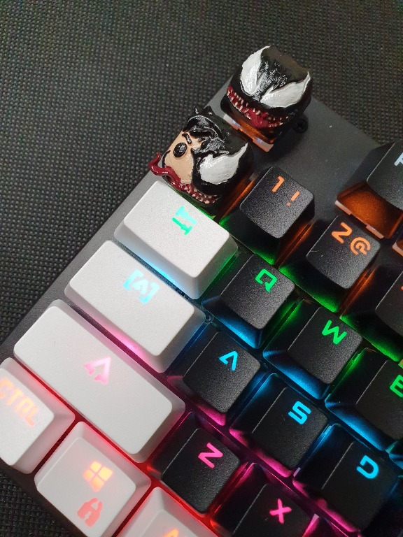 Custom Keycaps Keyboard Venom Carnage Marvel Mechanical Switches ...