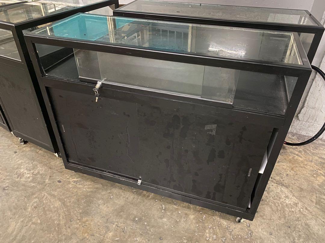 Display Cabinets with See through top, Furniture & Home Living ...