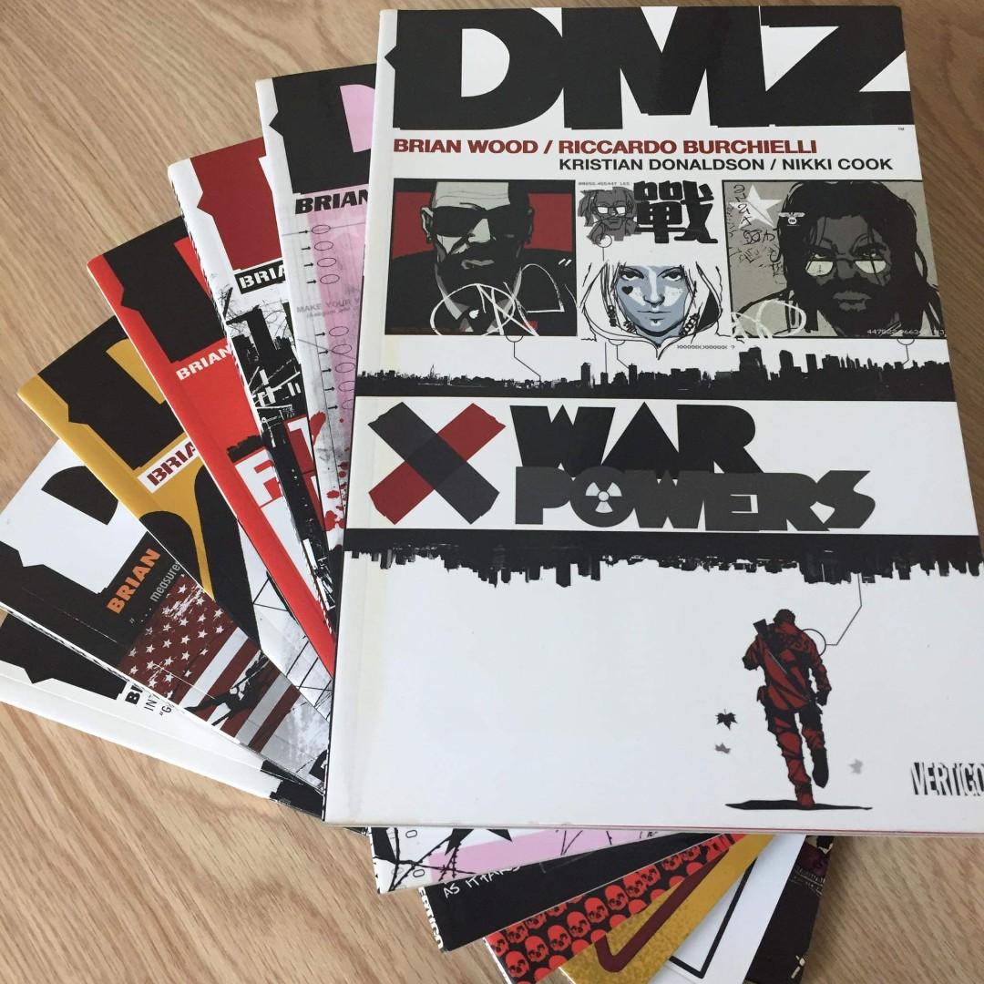 DMZ Comics Book 1 to 7, Hobbies & Toys, Books & Magazines, Comics ...