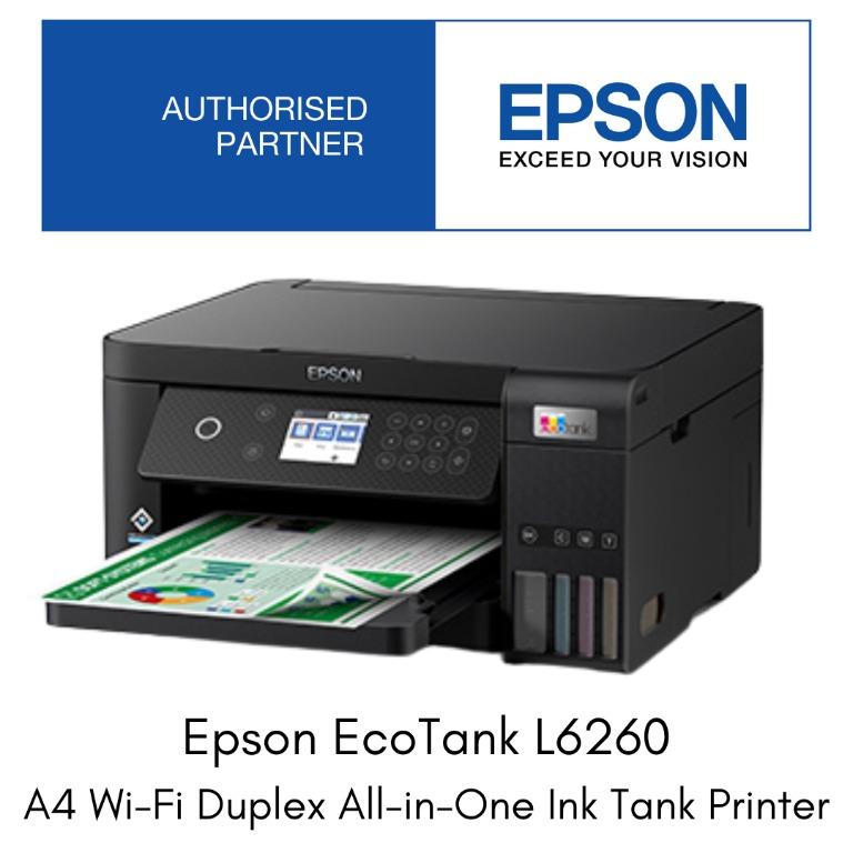 Epson EcoTank L6260 A4 Wi-Fi Duplex All-in-One Ink Tank Printer ...