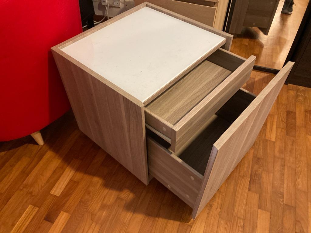 EXPAT SALE IKEA NYVOLL bedside table for sale