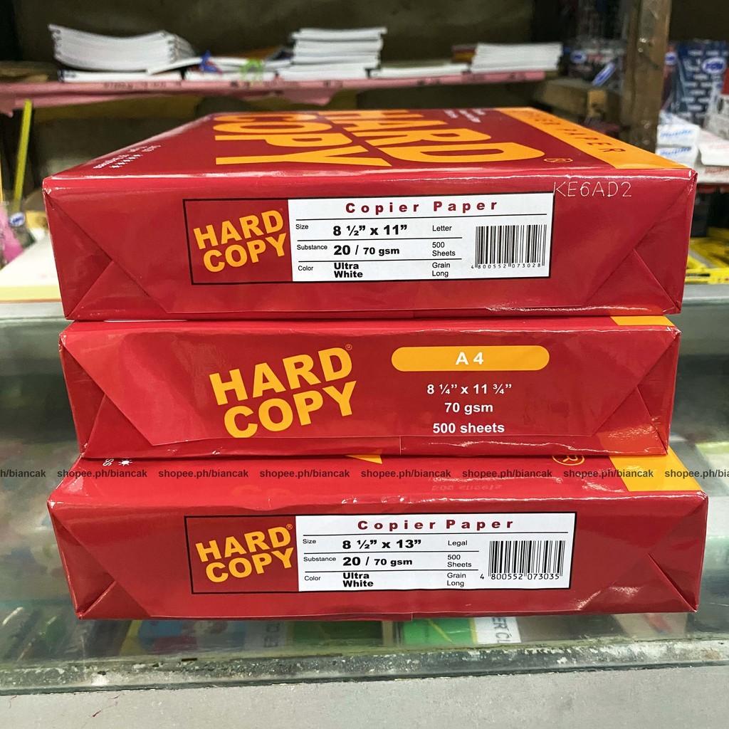 Hard Copy Bond Paper 70 Gsm Substance 20 Hobbies Toys Stationary