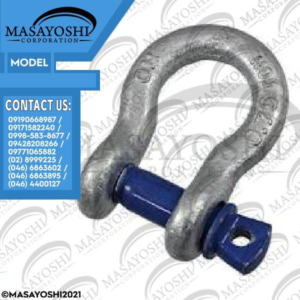 Heavy Duty Bow Type Lifting Shackle 50T | Lifting Equipment | Bow ...