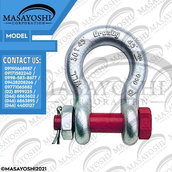 Heavy Duty Bow Type Lifting Shackle 50T | Lifting Equipment | Bow ...