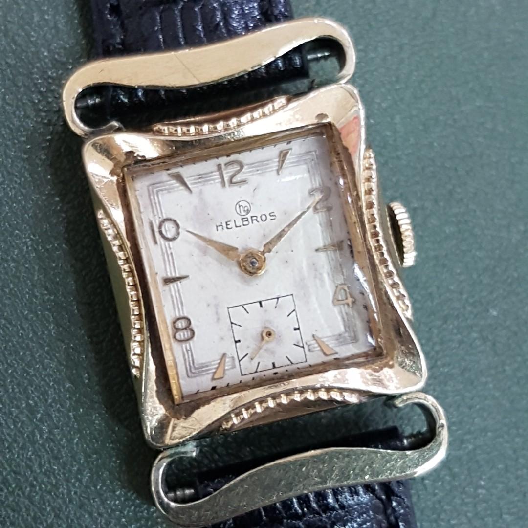 Helbros Heloisa Heboisa Vintage Watch, Luxury, Watches on Carousell