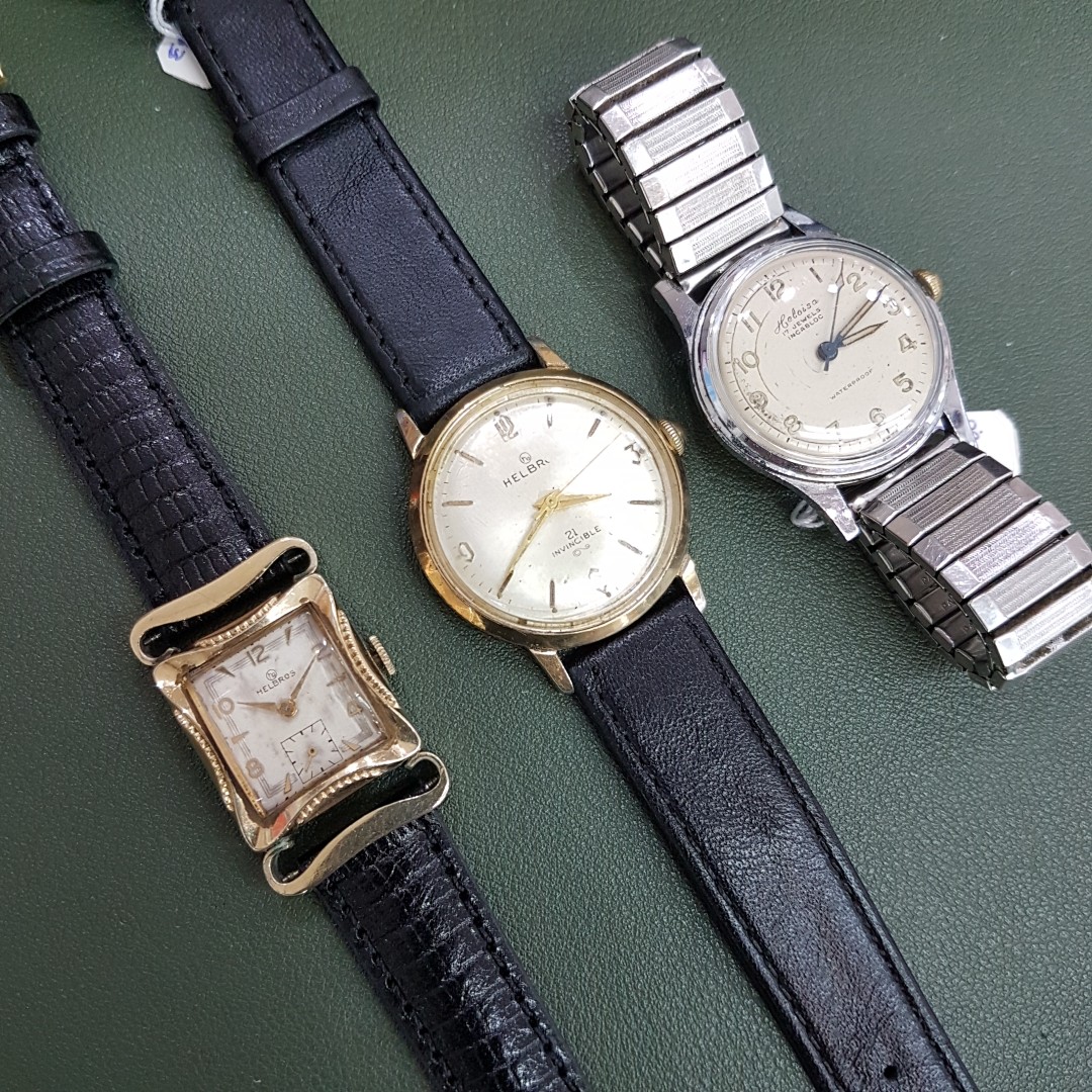 Helbros Heloisa Heboisa Vintage Watch, Luxury, Watches on Carousell