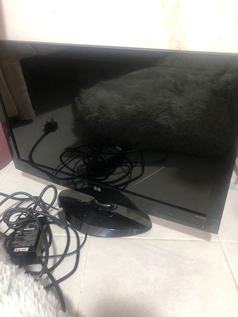 HP Monitor (HP x23LED), Computers & Tech, Desktops on Carousell