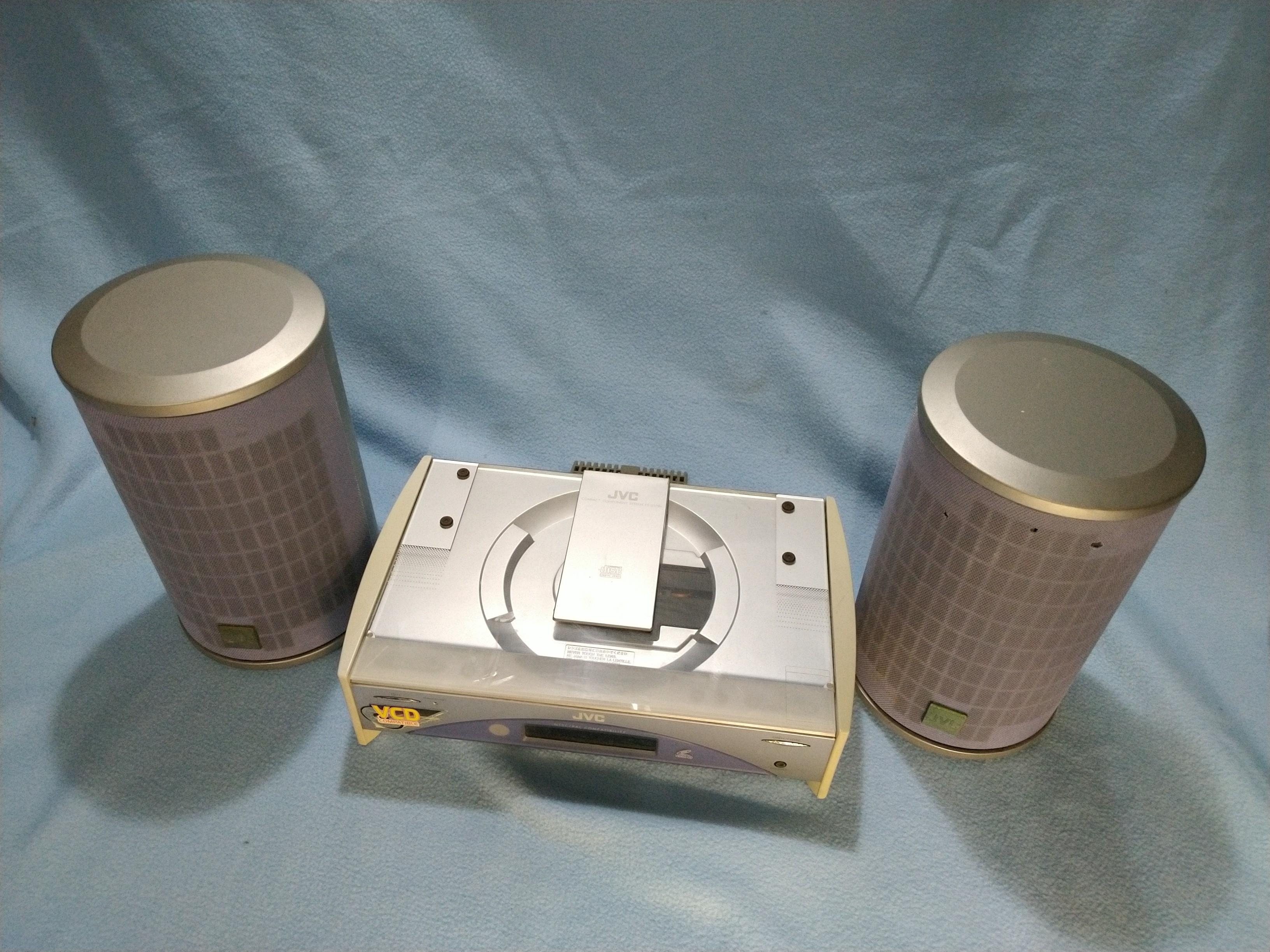 JVC Compact Component System, Audio, Portable Music Players on Carousell