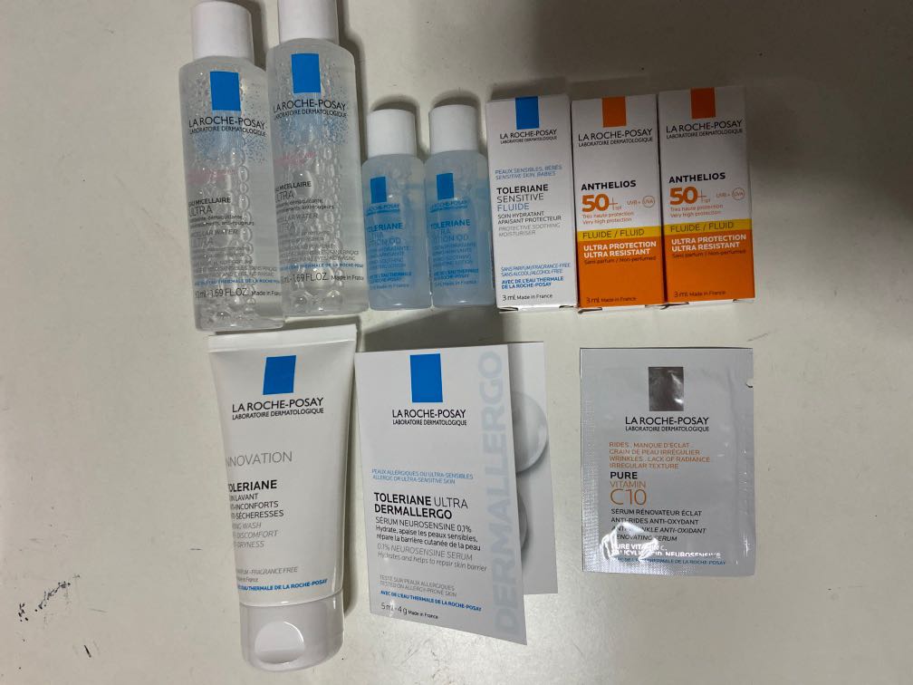 La Roche-Posay Samples, Beauty & Personal Care, Face, Face Care on ...