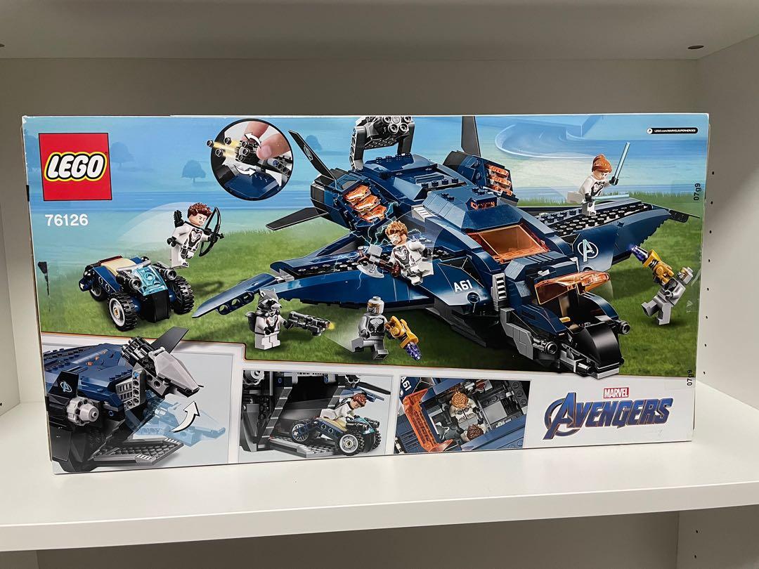 Lego Marvel Avengers Set 76126 Quinjet, Hobbies & Toys, Toys & Games on ...
