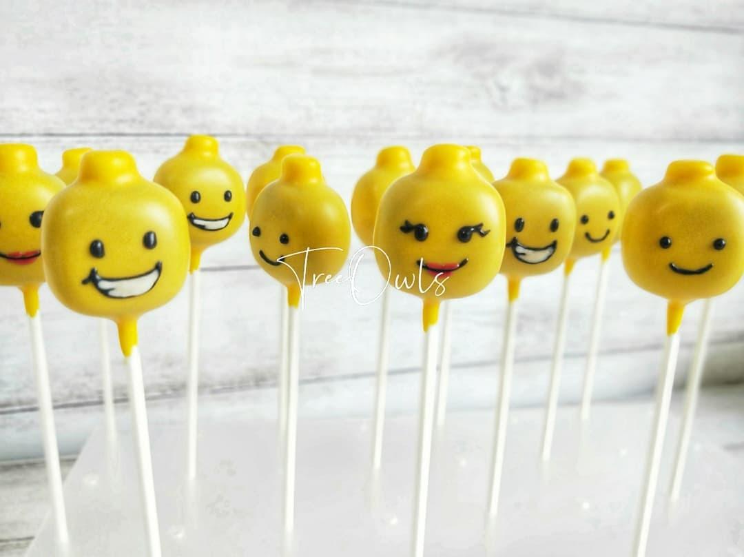 Lego theme cake pop, Food & Drinks, Other Food & Drinks on Carousell