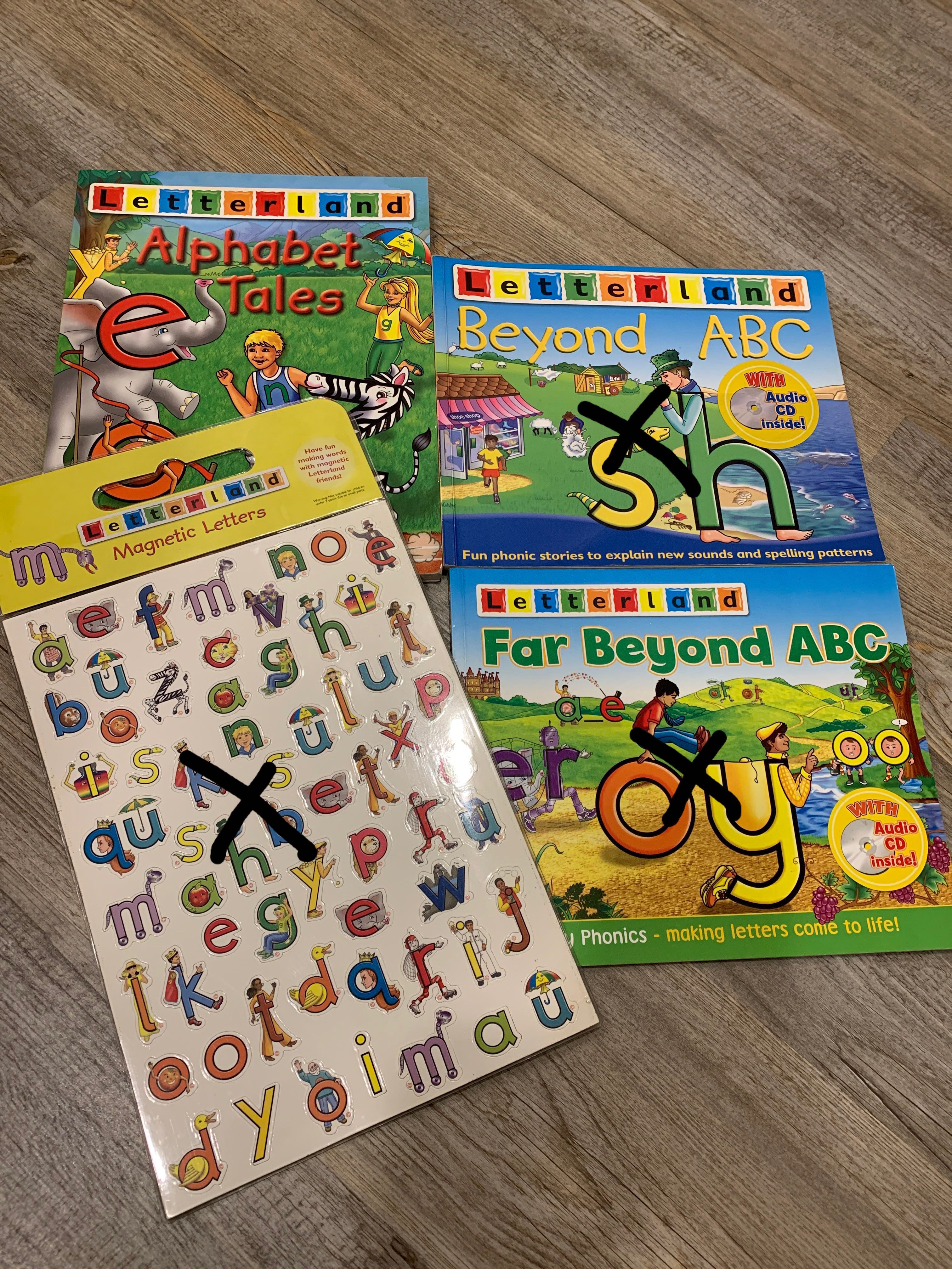 Letterland Alphabets Tales, Hobbies & Toys, Books & Magazines, Children ...