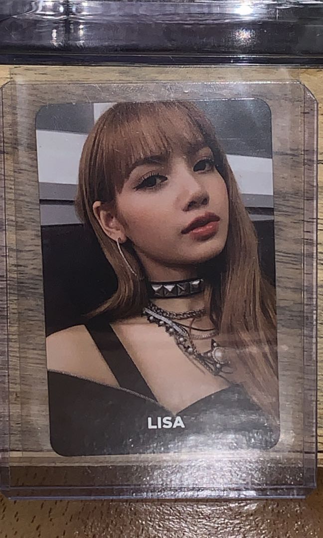 Lisa square up photocard pc, Hobbies & Toys, Memorabilia & Collectibles ...