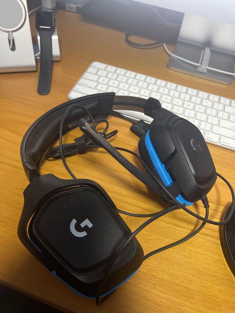 Logitech G431 7.1 Surround Sound Wired Gaming Headset, Audio ...