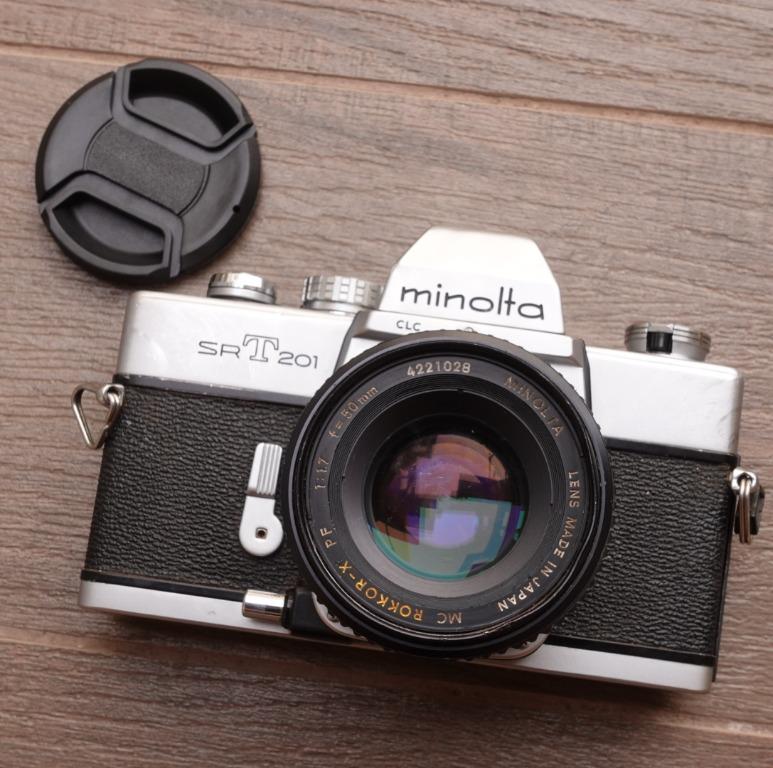 Minolta SRT 201 with Rokkor 50mm f/1.7 [35mm Film Camera], Photography ...