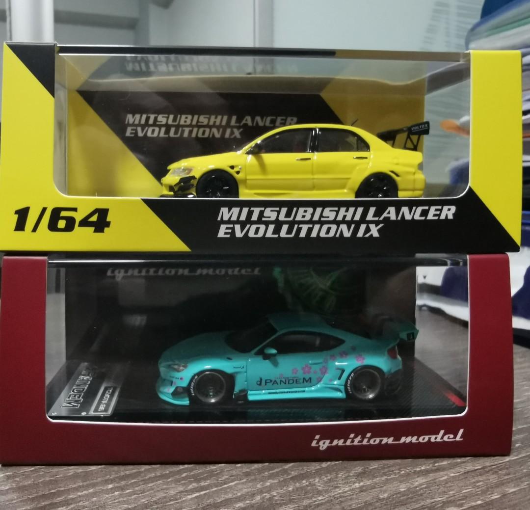 Mitsubishi Lancer Evolution IX & Ignition model Pandem Toyota 86 ...