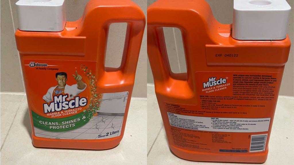 Mr. Muscle Marble cleaner 2L, Furniture & Home Living, Cleaning ...