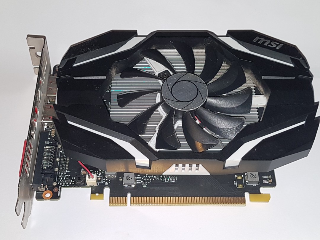 MSI GeForce GTX 1050 2G OC 2GB GDDR5 PCIe, Computers & Tech, Parts ...