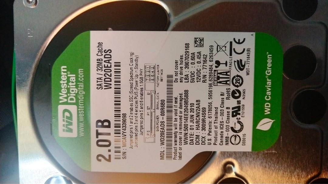 NAS Western Digital WD ShareSpace WD80000A4NC-00, Computers & Tech ...