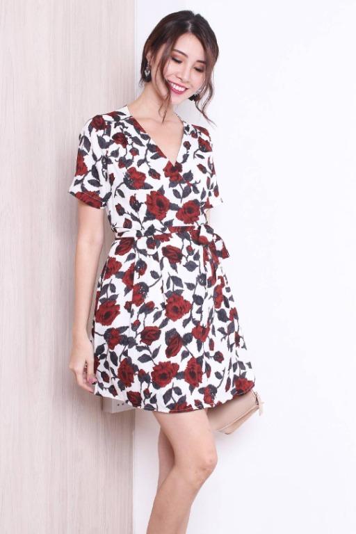 Neonmello (NM) Brooke Kimono Wrap Dress, Women's Fashion, Dresses ...
