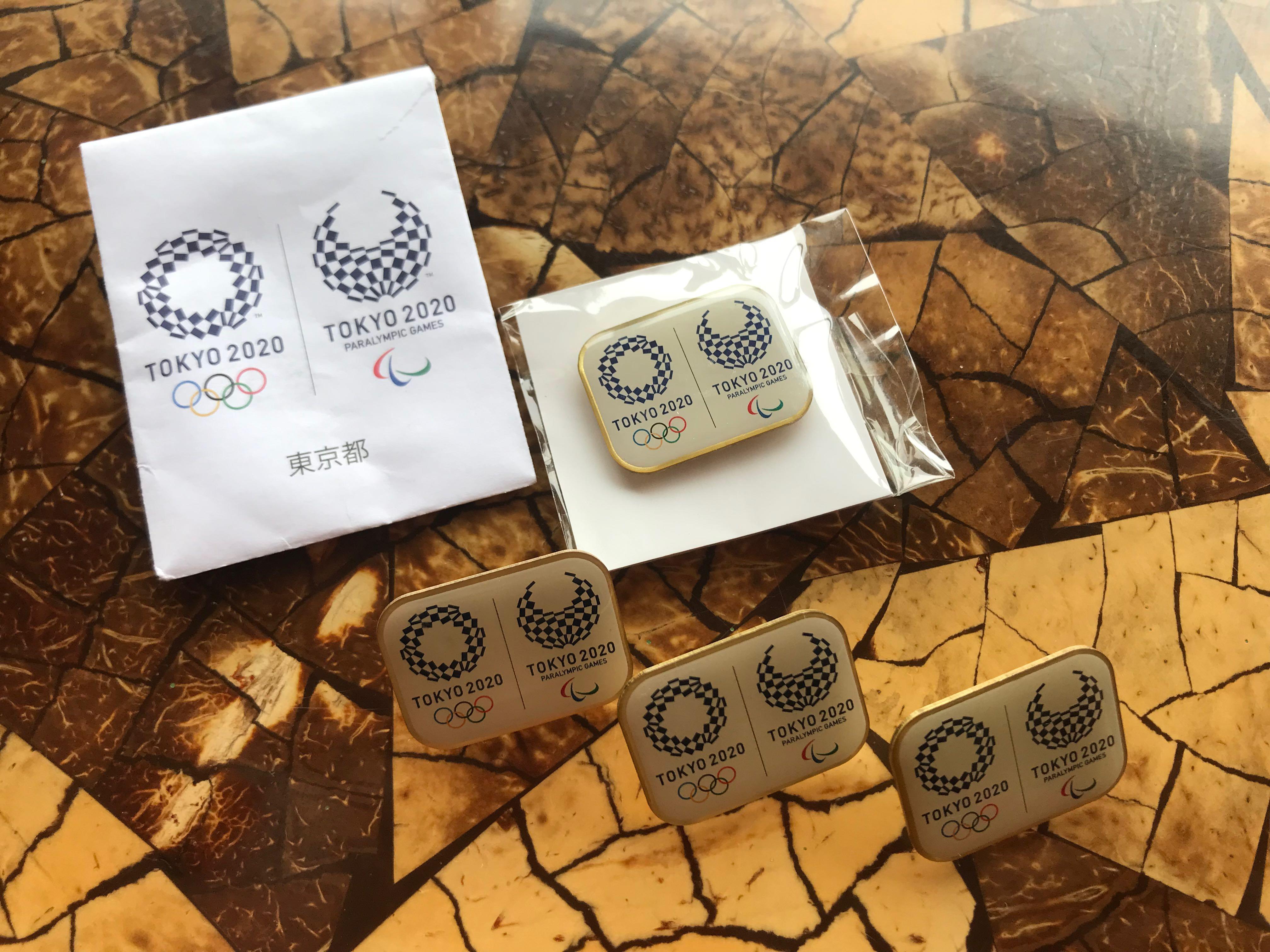 Official Commemorative Pins Tokyo Olympic and Paralympic 2020, Sports ...