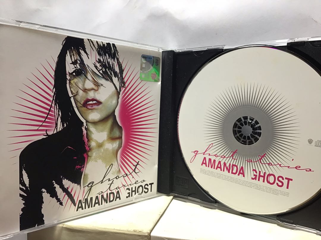 ORIGINAL 2000 PRESS Amanda Ghost - Ghost Stories OOP EU CD Anubis Pop ...