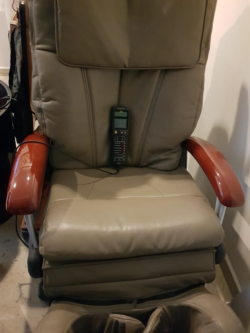 Osim imedic (made in Japan) full leather, Furniture & Home Living ...