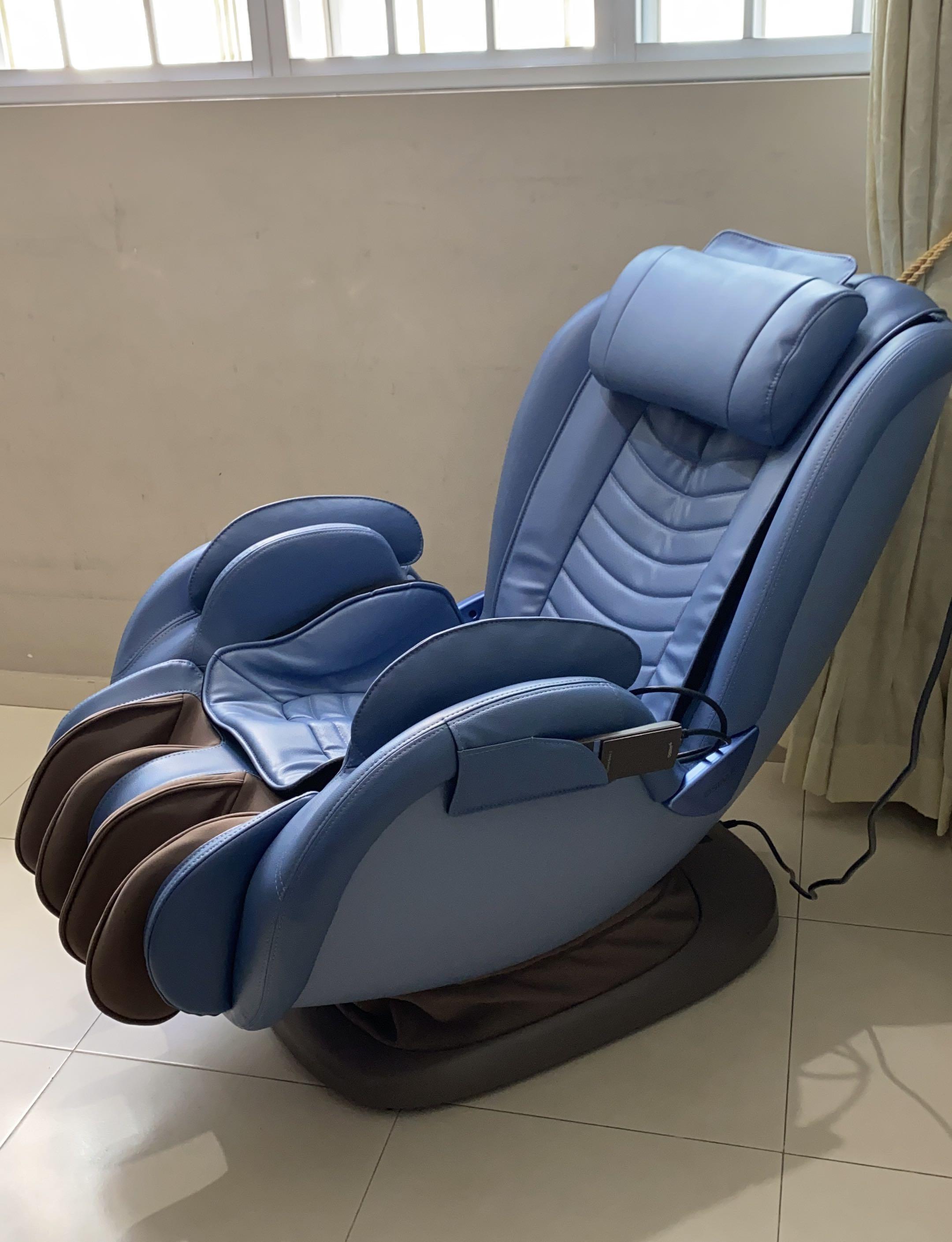 Osim uDivine Mini 2 Massage Sofa (Blue), Beauty & Personal Care, Bath ...
