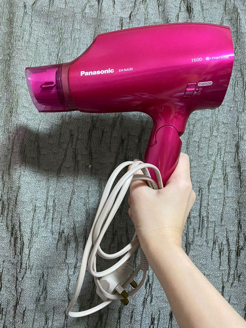Panasonic Pink EH-NA30 Hair Dryer, Beauty & Personal Care, Hair on ...