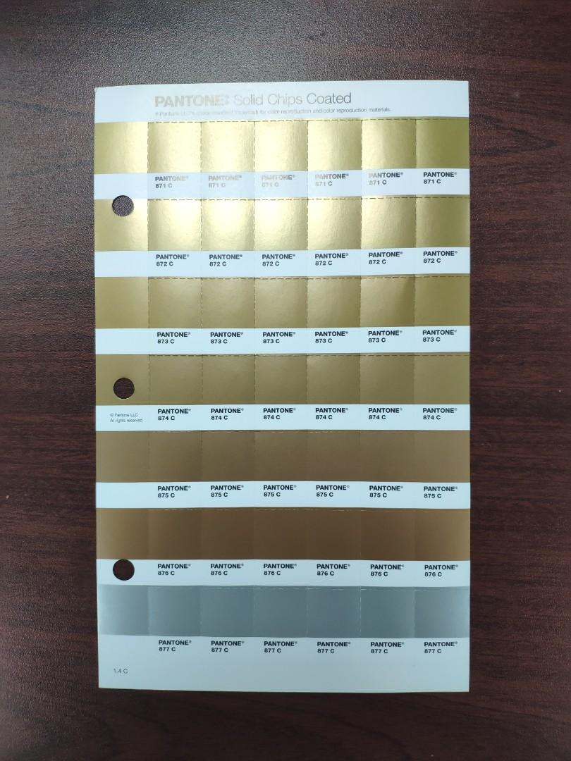 Pantone Solid Chip Loose Sheet Coated & Uncoated 彩通 色票補充頁 光面銅版紙 / 膠版紙 每 ...