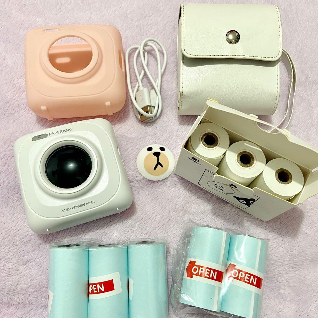 Paperang P1 Portable Thermal Printer with free rolls of sticker and ...