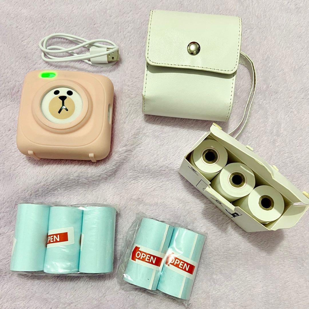 Paperang P1 Portable Thermal Printer with free rolls of sticker and ...