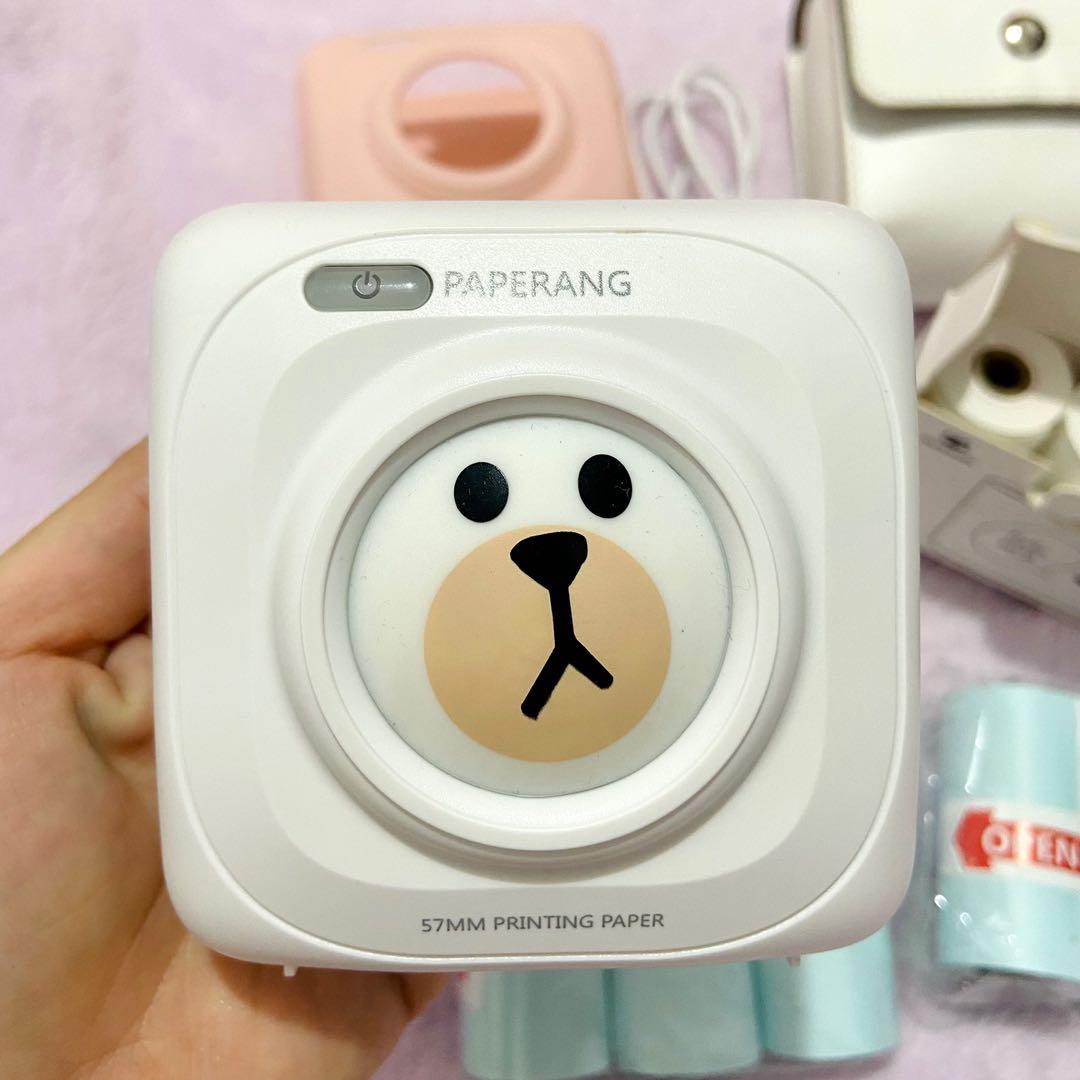 Paperang P1 Portable Thermal Printer with free rolls of sticker and ...