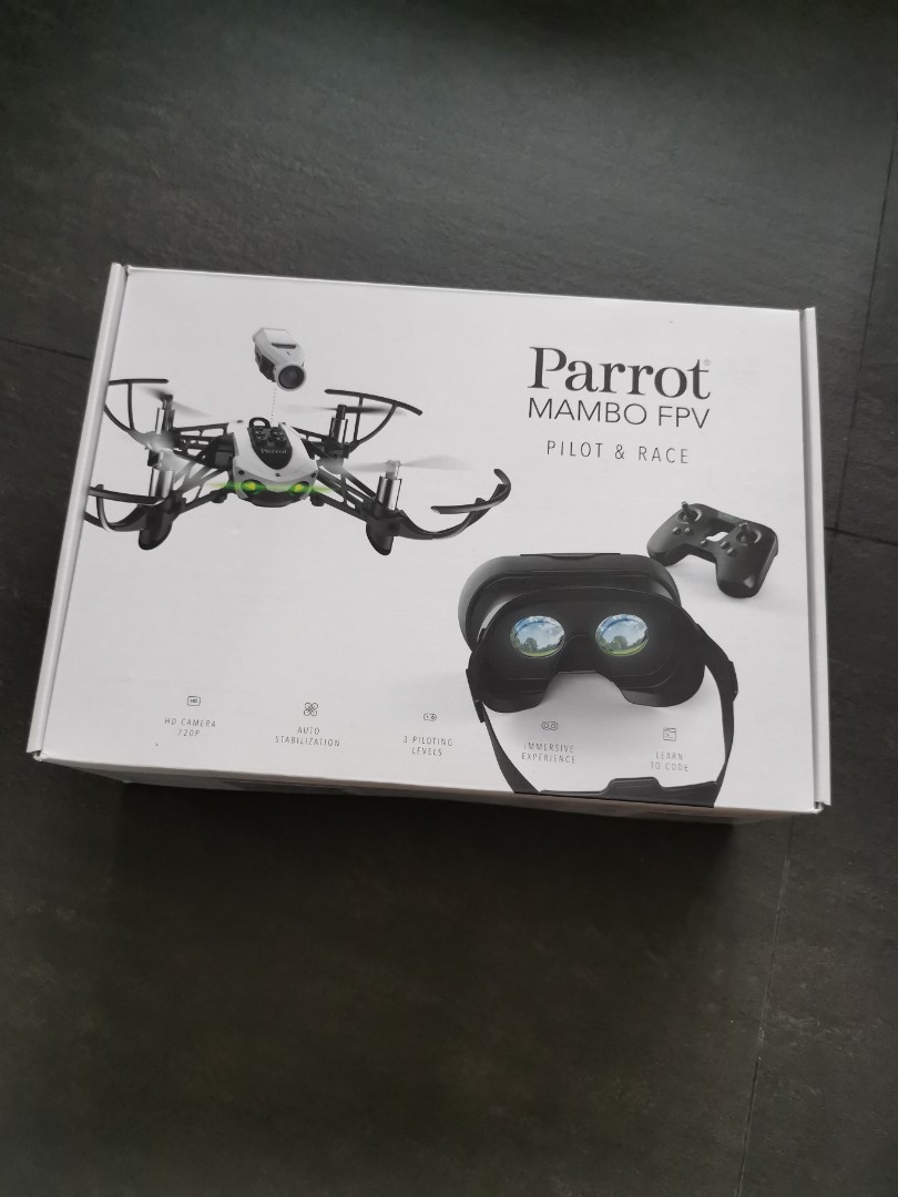 Parrot Mambo FPV Set, Photography, Drones on Carousell