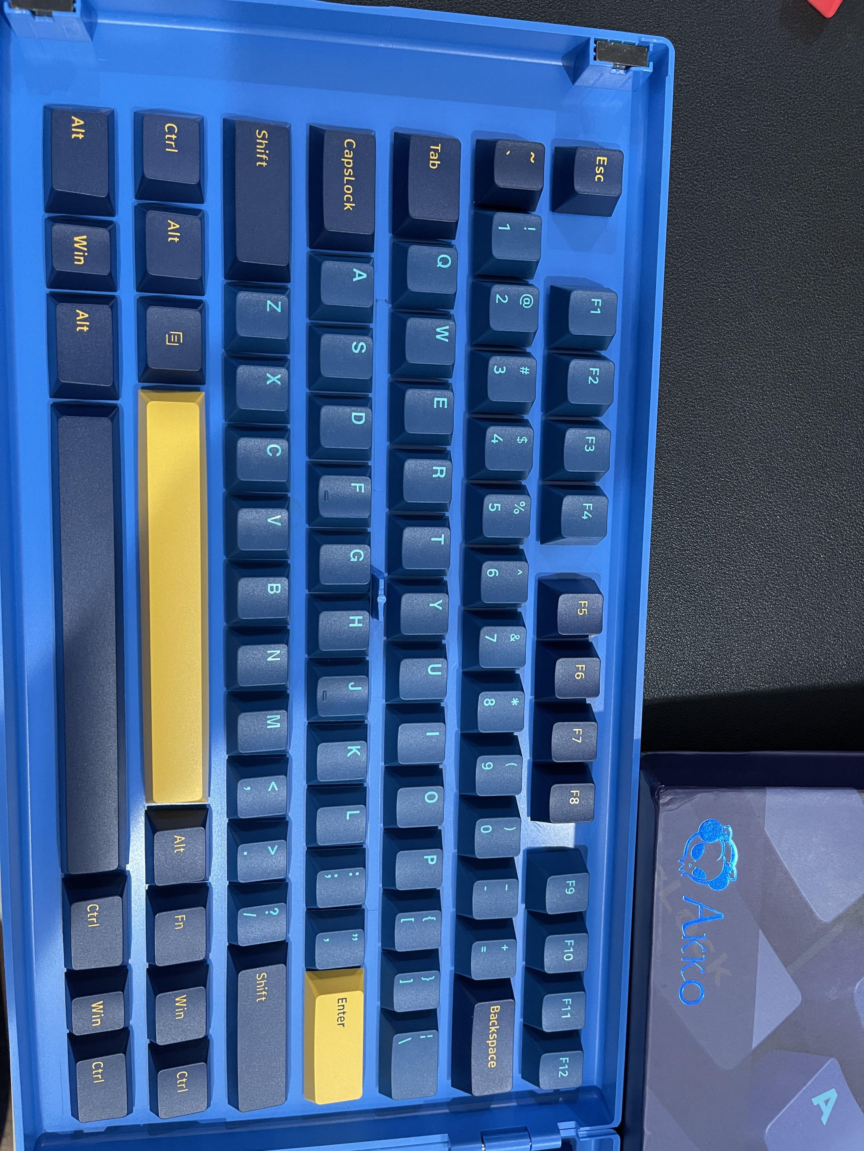 PBT Akko Keycaps, Computers & Tech, Parts & Accessories, Computer ...