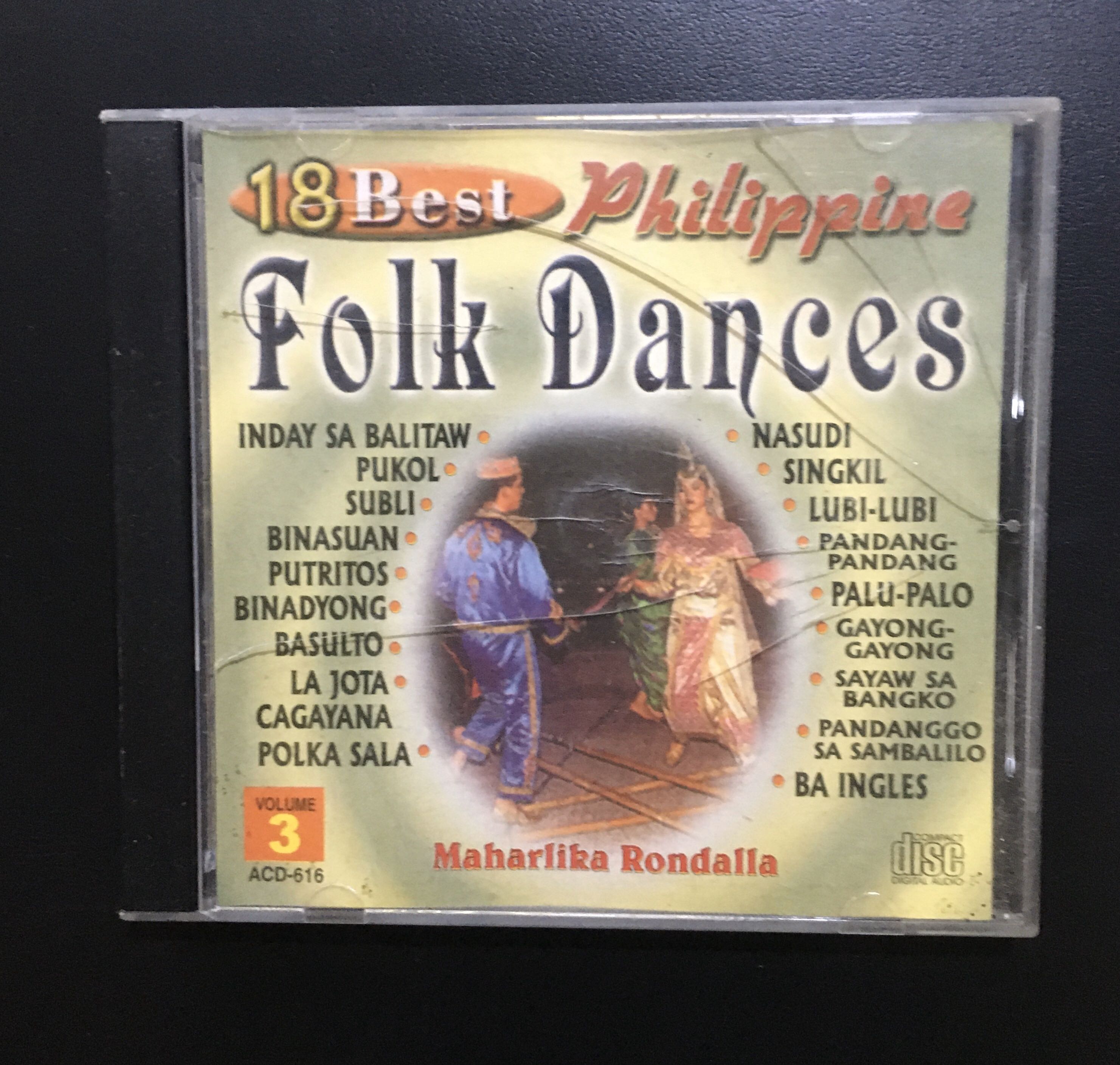 Philippine FOLK DANCES CD, Hobbies & Toys, Music & Media, CDs & DVDs on ...