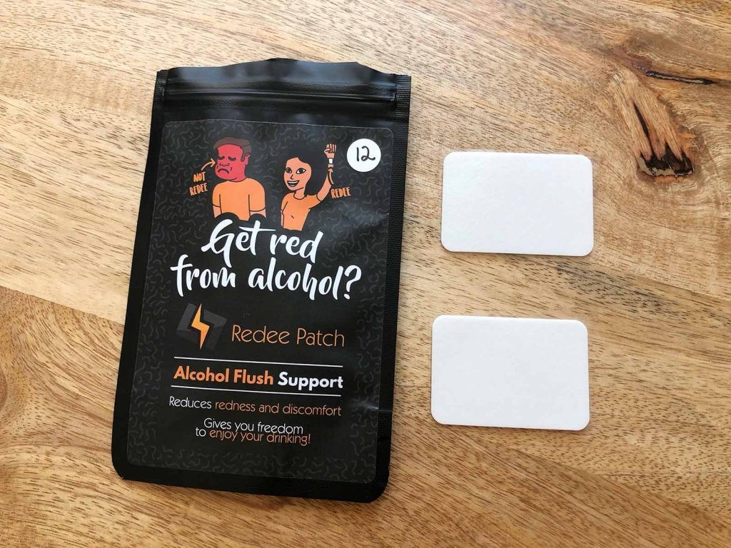 Redee no-glow alcohol flush support patches, Health & Nutrition, Health ...