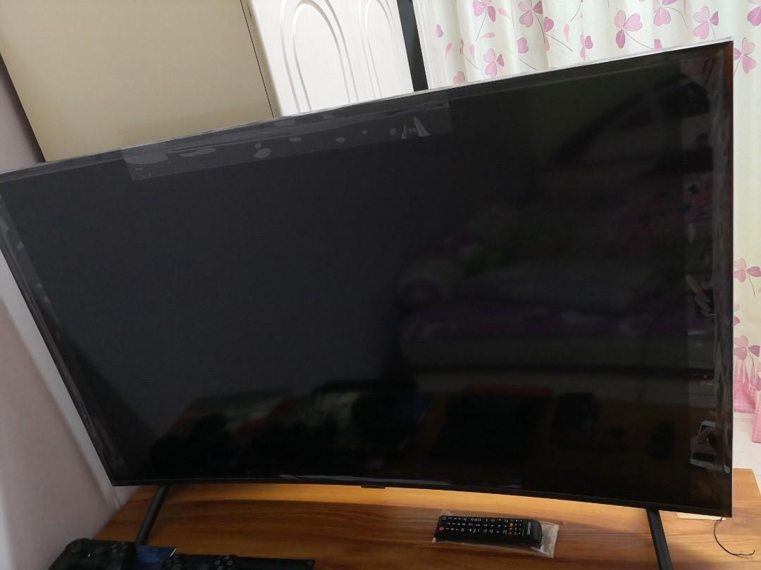 SAMSUNG Curved 50inch 4K SMART TV, TV & Home Appliances, TV ...
