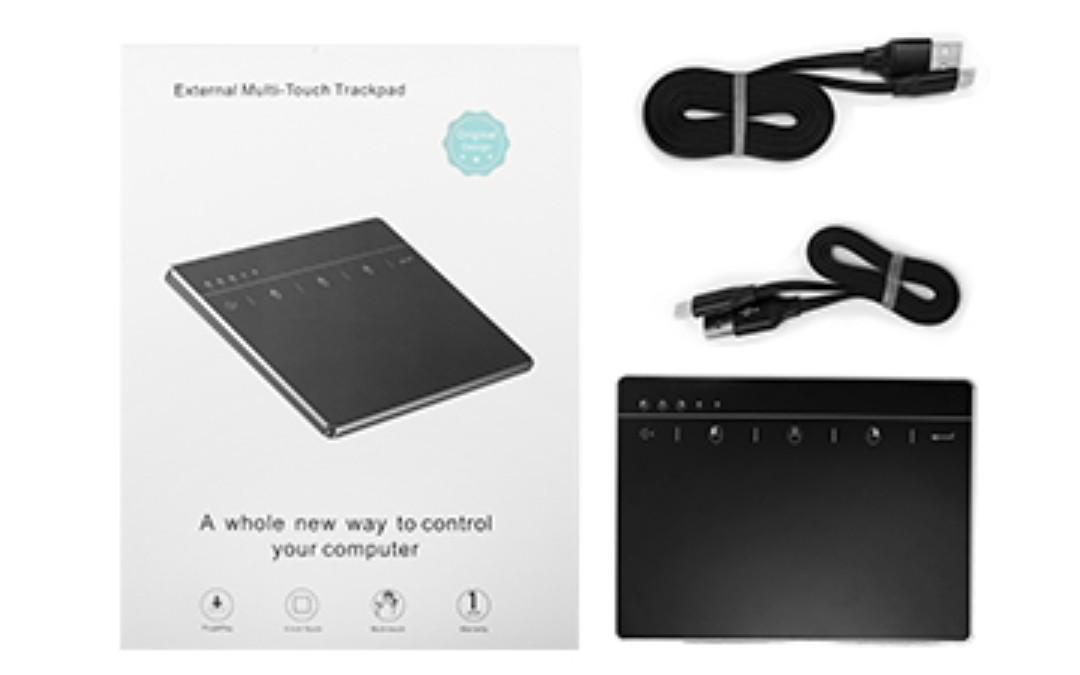multi touch trackpad with gesture control