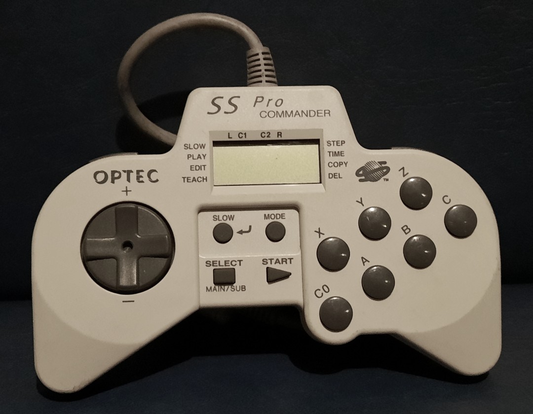 Sega Saturn Optec Controller, Video Gaming, Gaming Accessories ...