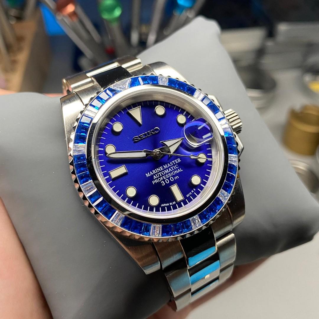 Seiko Automatic Submariner, Luxury, Watches on Carousell