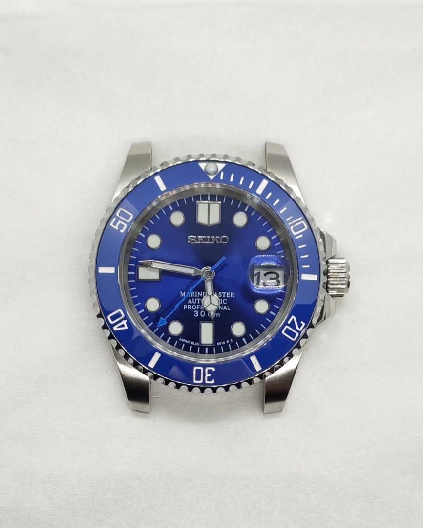 SEIKO Homage Modified smurf, Luxury, Watches on Carousell