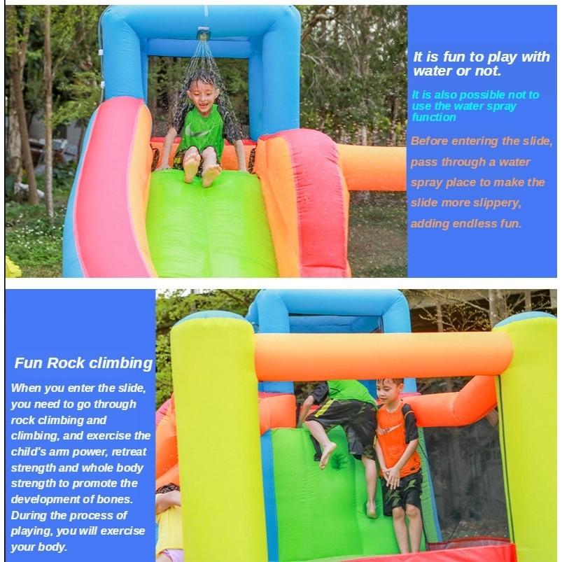 Sewa waterslide trampoline pool, Babies & Kids, Infant Playtime on ...