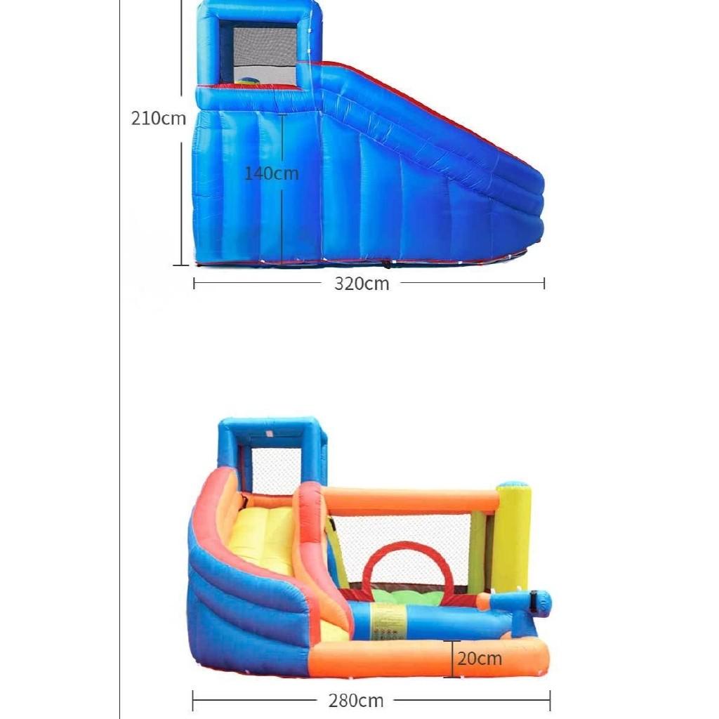 Sewa waterslide trampoline pool, Babies & Kids, Infant Playtime on ...
