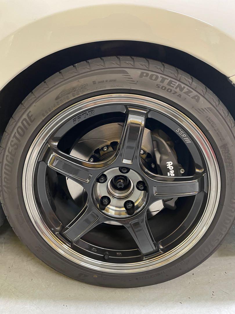 Original SSR GTX03 18”x8j, Car Accessories, Tyres & Rims on Carousell