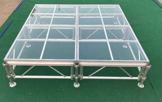 STAGE, ALUMINUM STAGE ACRYLIC, ACRYLIC STAGE, , 16ft x 24ft ( 24 Panel ...