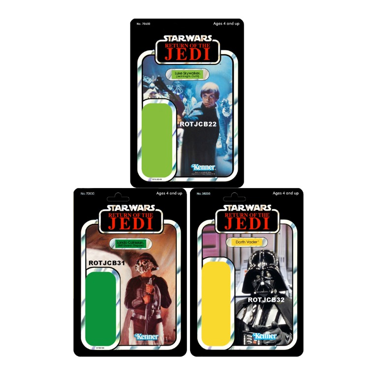 STAR WARS: RETURN OF THE JEDI (1983) CARDBACKS (PART 1), Hobbies & Toys on Carousell
