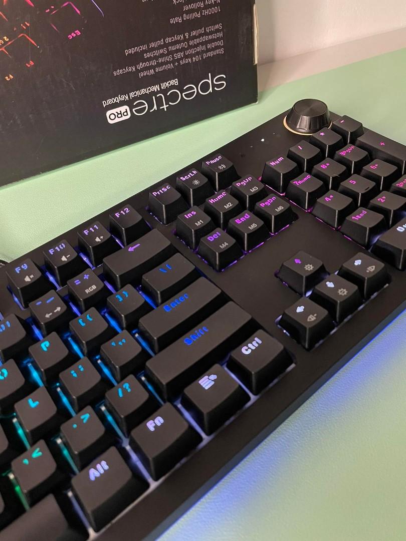 Tecware Spectre Pro Mechanical Keyboard RGB with side lights, Computers ...